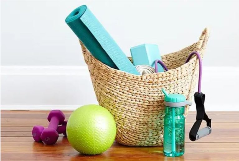 Strength Training Tips: Gym in a Basket - The Three Tomatoes